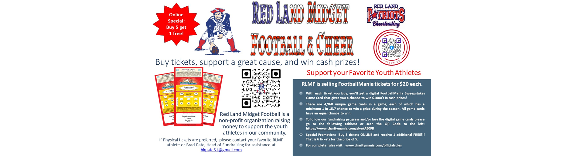 Red Land Midget Football League Home
